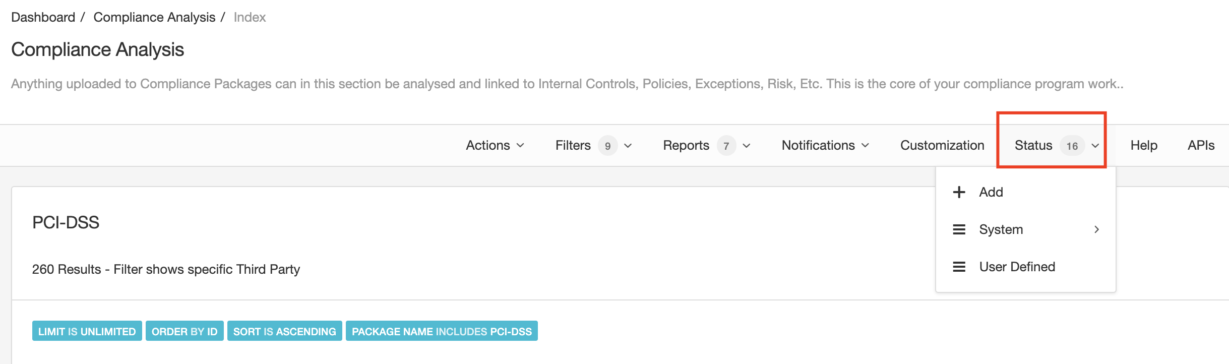 Compliance Management | Eramba learning portal