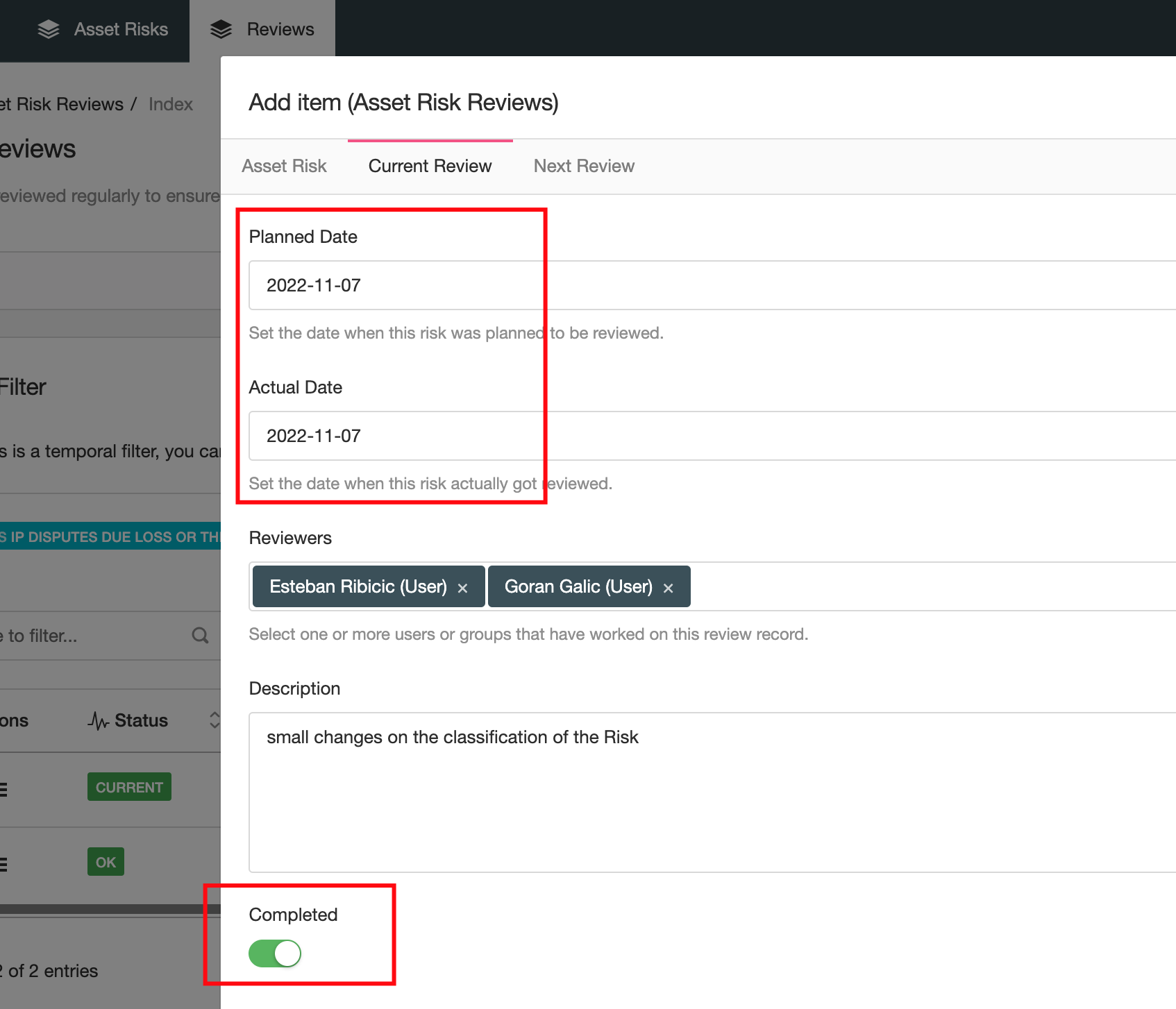 Risk Management | Eramba learning portal