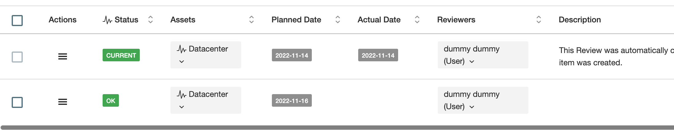 Asset Management | Eramba learning portal
