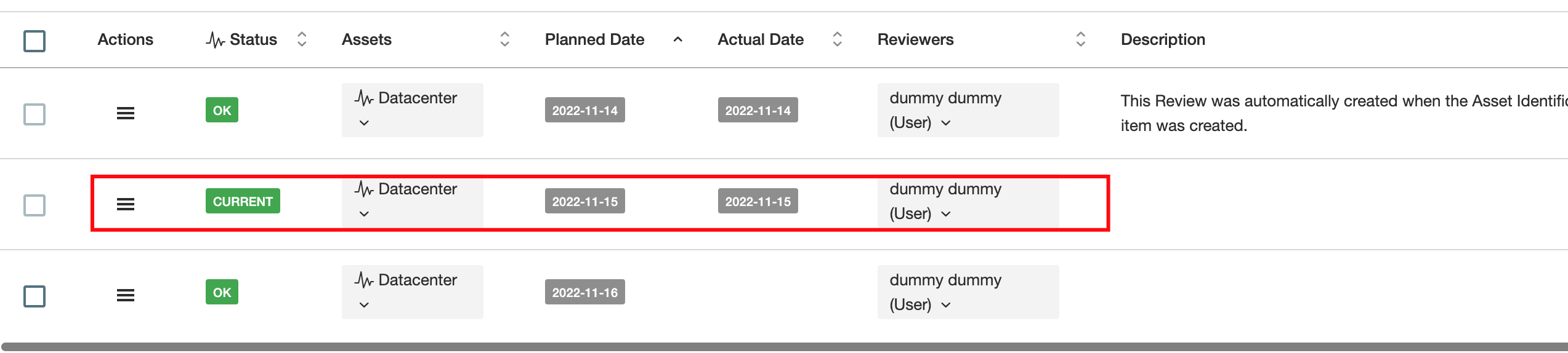 Asset Management | Eramba learning portal