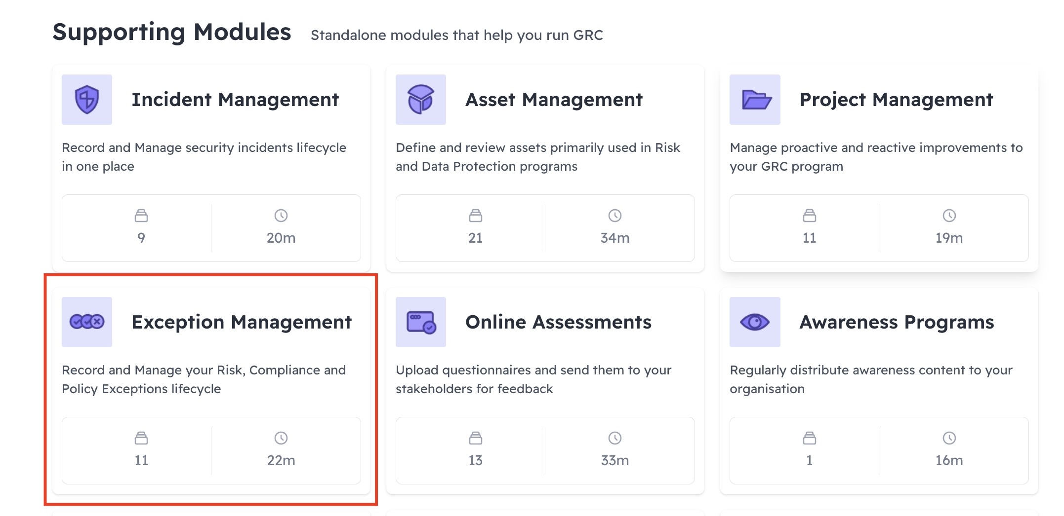 Compliance Management | Eramba learning portal