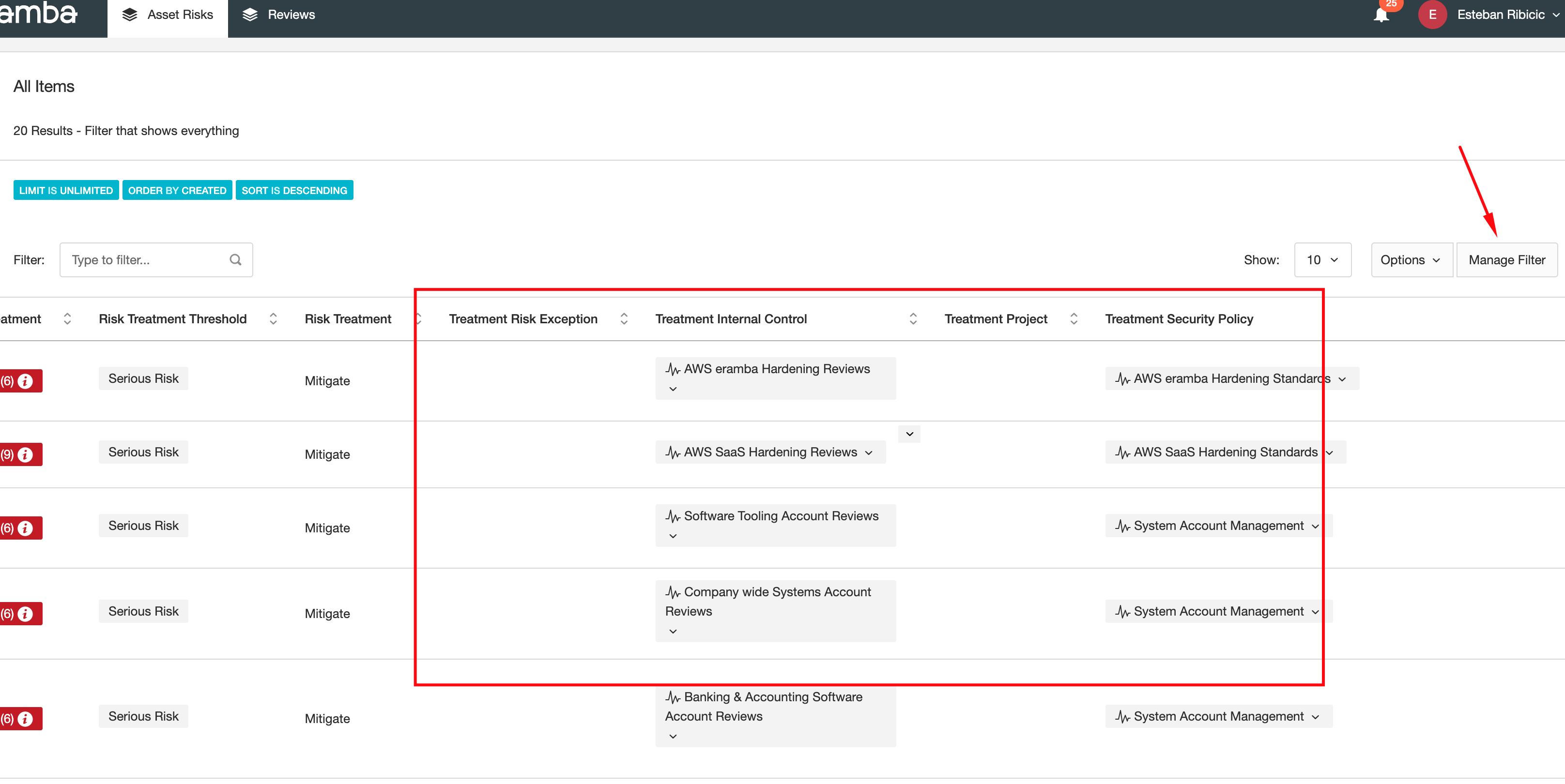 Risk Management | Eramba learning portal