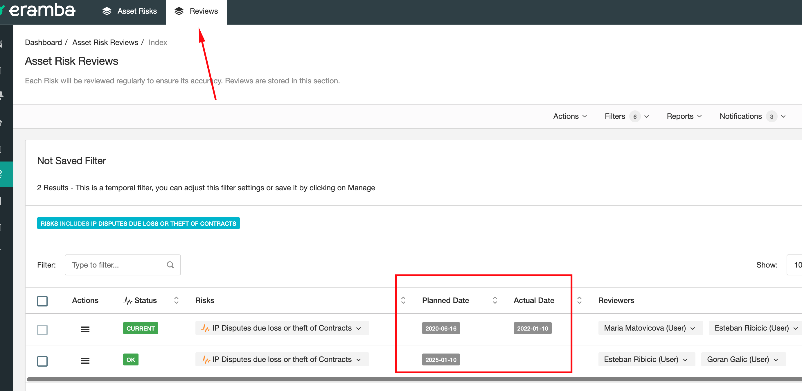 Risk Management | Eramba learning portal