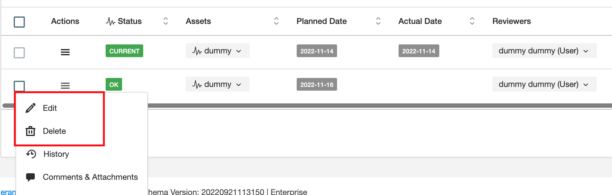Asset Management | Eramba learning portal
